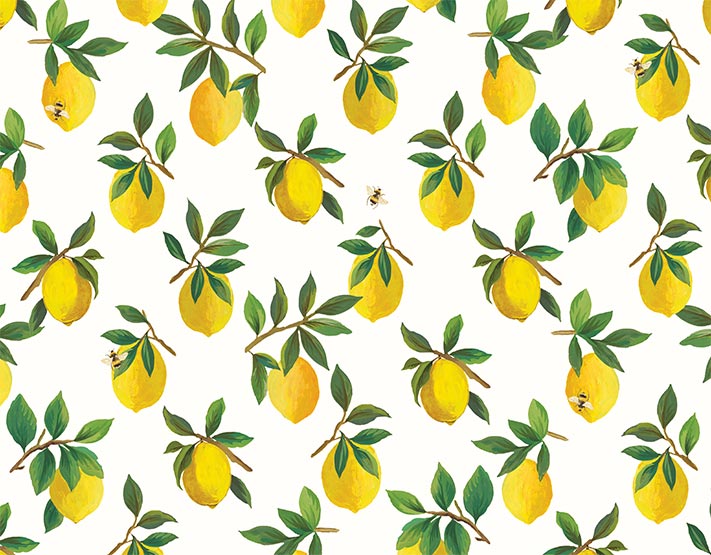 Mix Novelty Bird & Lemon Prints with Grass Textures – Daisy Bennett Designs